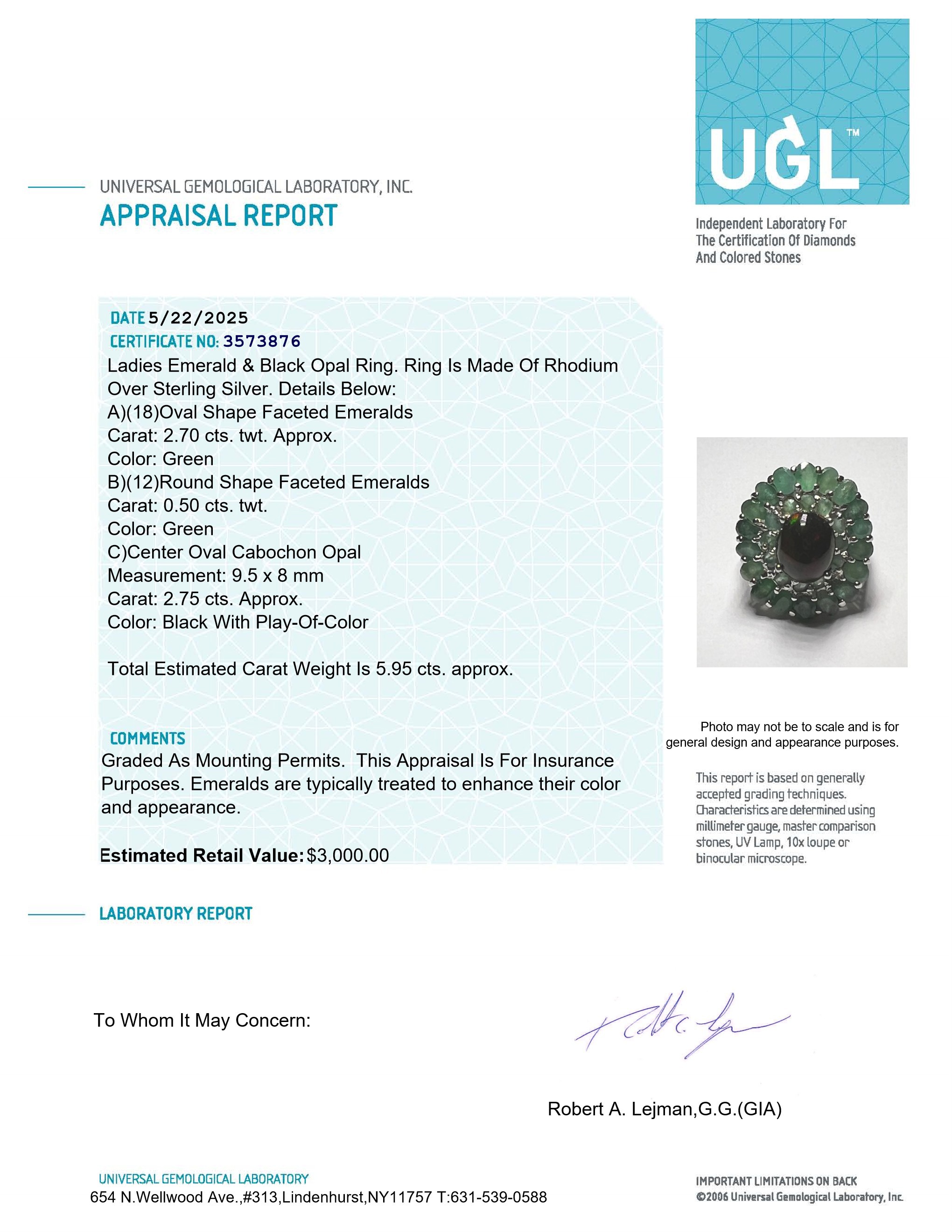 Bid4Assets.com > Auction Detail > (1204165) New $3,000 5.95 Carats ...