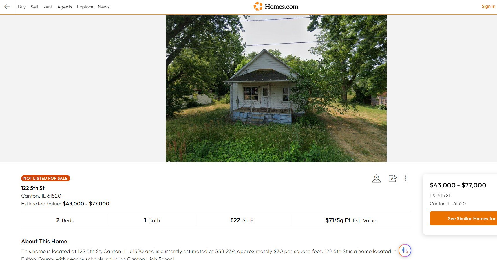 Bid4Assets.com > Auction Detail > (1270222) ($1-Bid) (No-Reserve ...