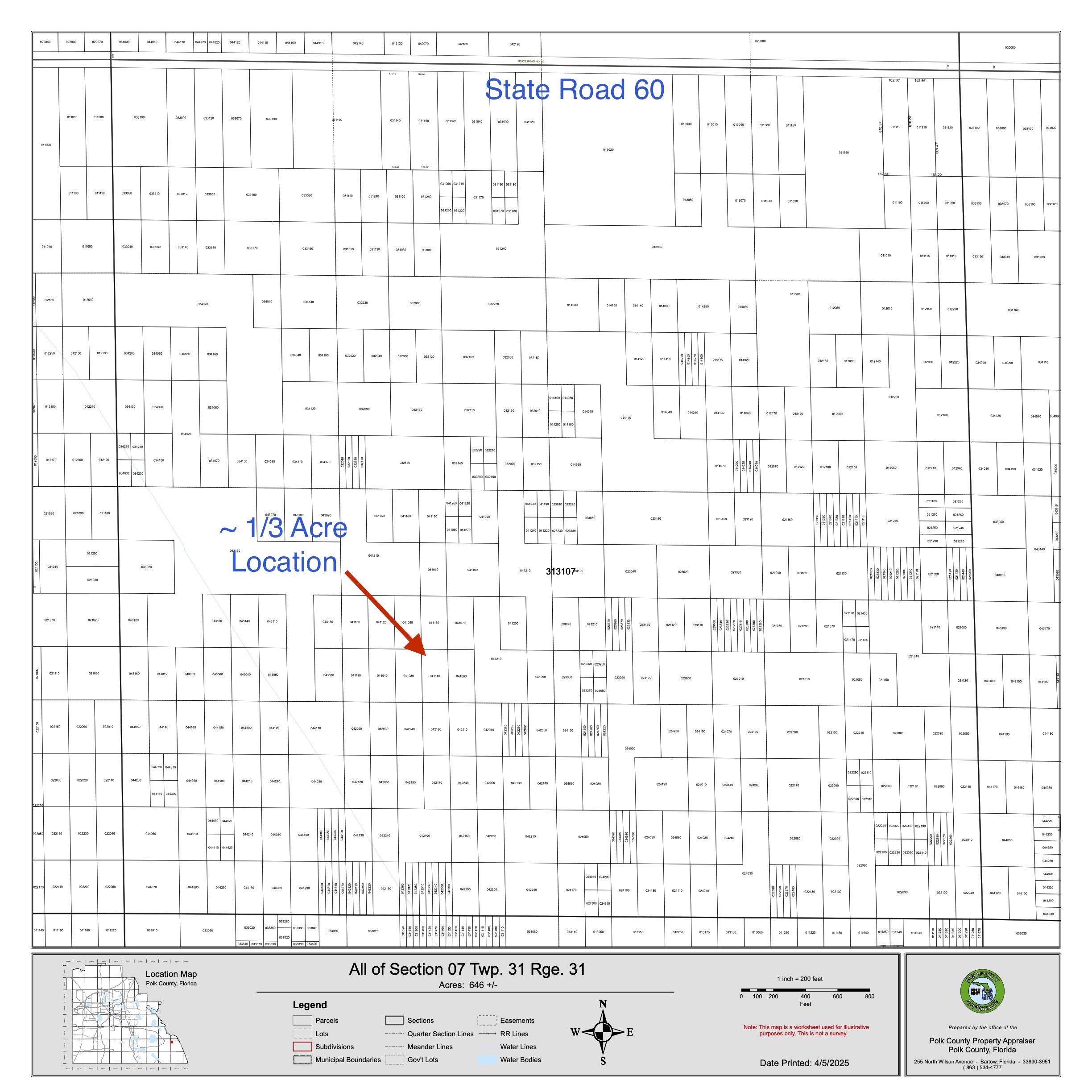 Bid4Assets.com > Auction Detail > (1210536) ~1/3 Acre Polk County ...
